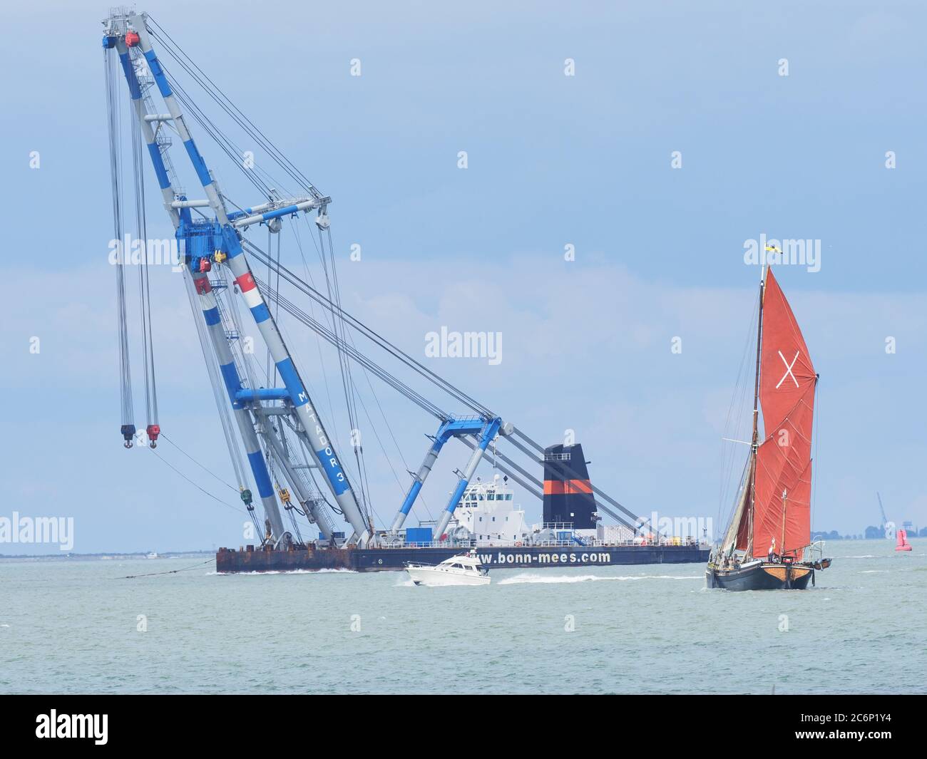 Sheerness, Kent, UK. 11th July, 2020. Holland's biggest floating ...