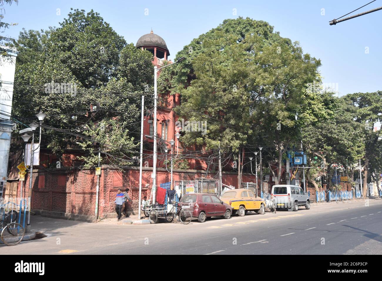 Acharya Bhaban (street view). 93 APC Road. Residence of Sir Jagadish ...