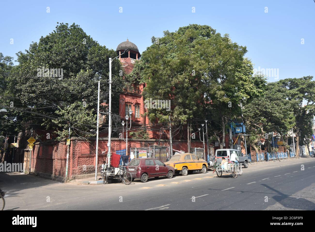 Acharya Bhaban (street view). 93 APC Road. Residence of Sir Jagadish ...