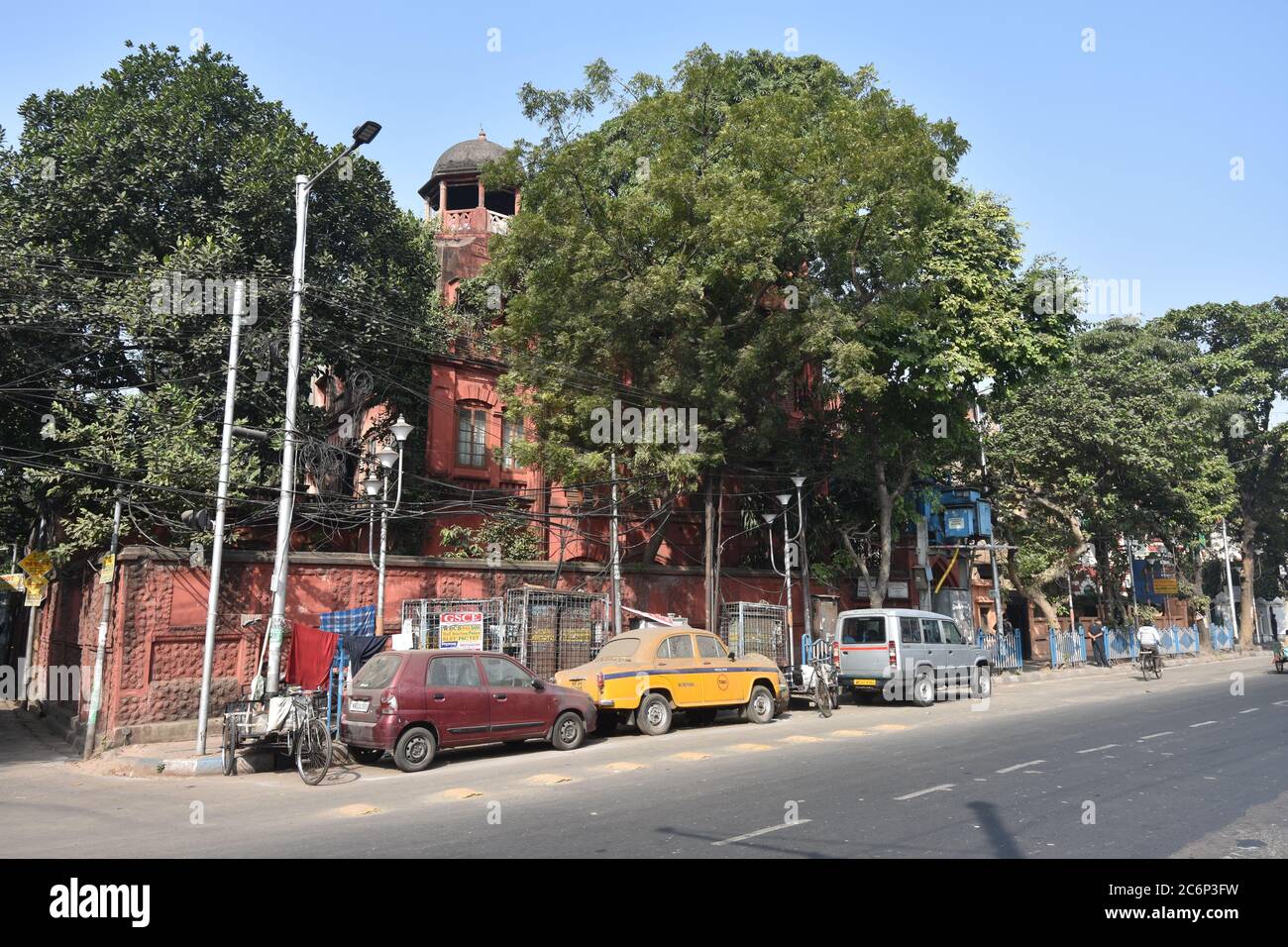Acharya Bhaban (street view). 93 APC Road. Residence of Sir Jagadish ...
