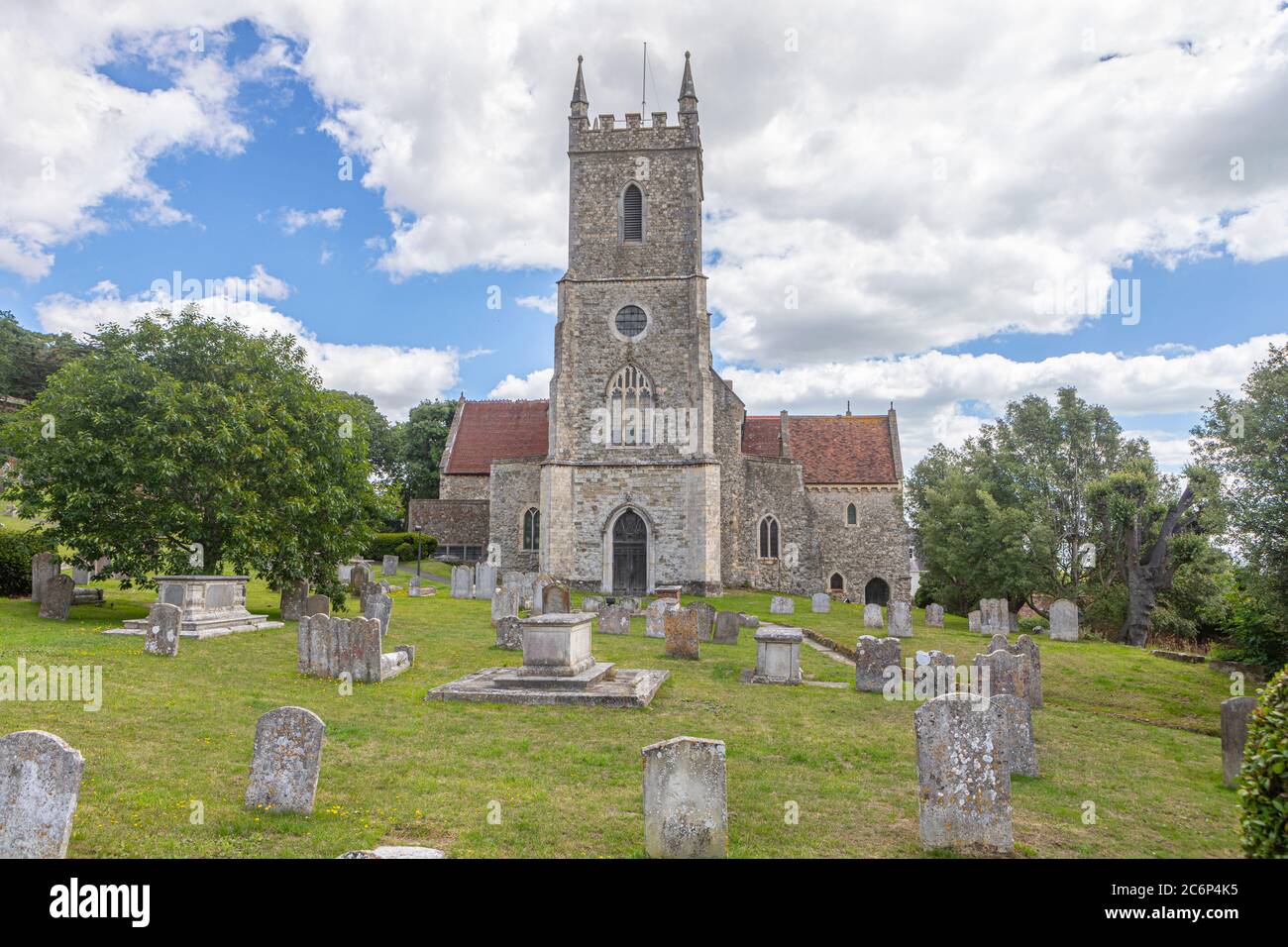 St. Leonard's Church, Hythe, Kent Stock Photo - Alamy