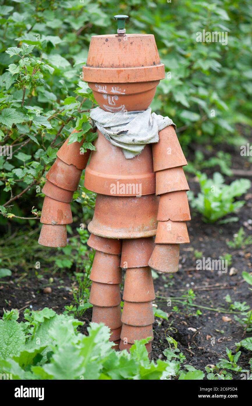 Flower pot man Stock Photo - Alamy