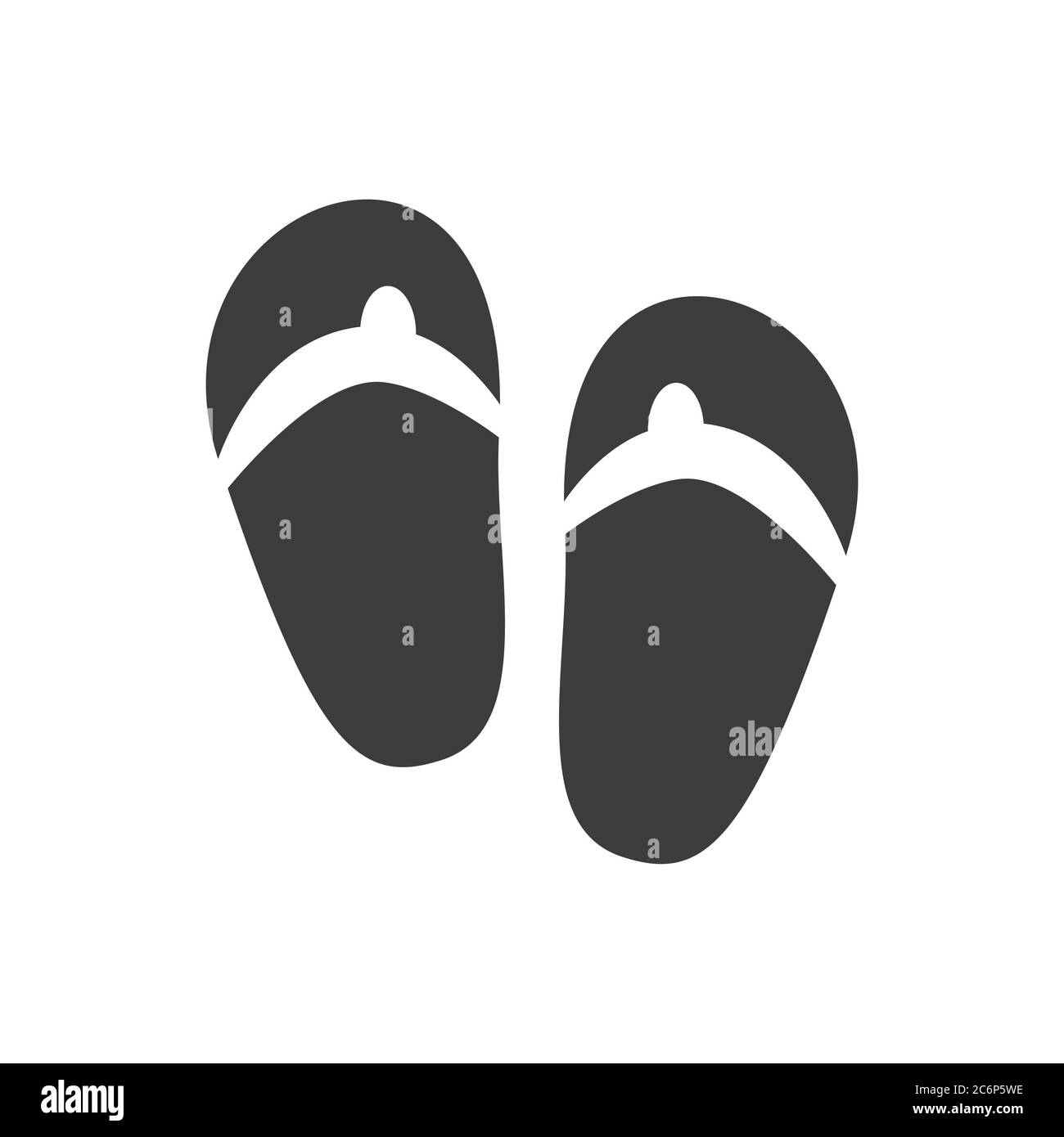 Sandals icon hi-res stock photography and images - Alamy