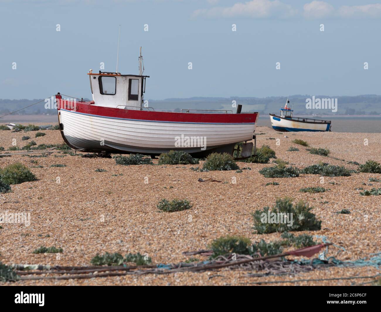 Old fishing boat dungeness boats hi-res stock photography and images ...