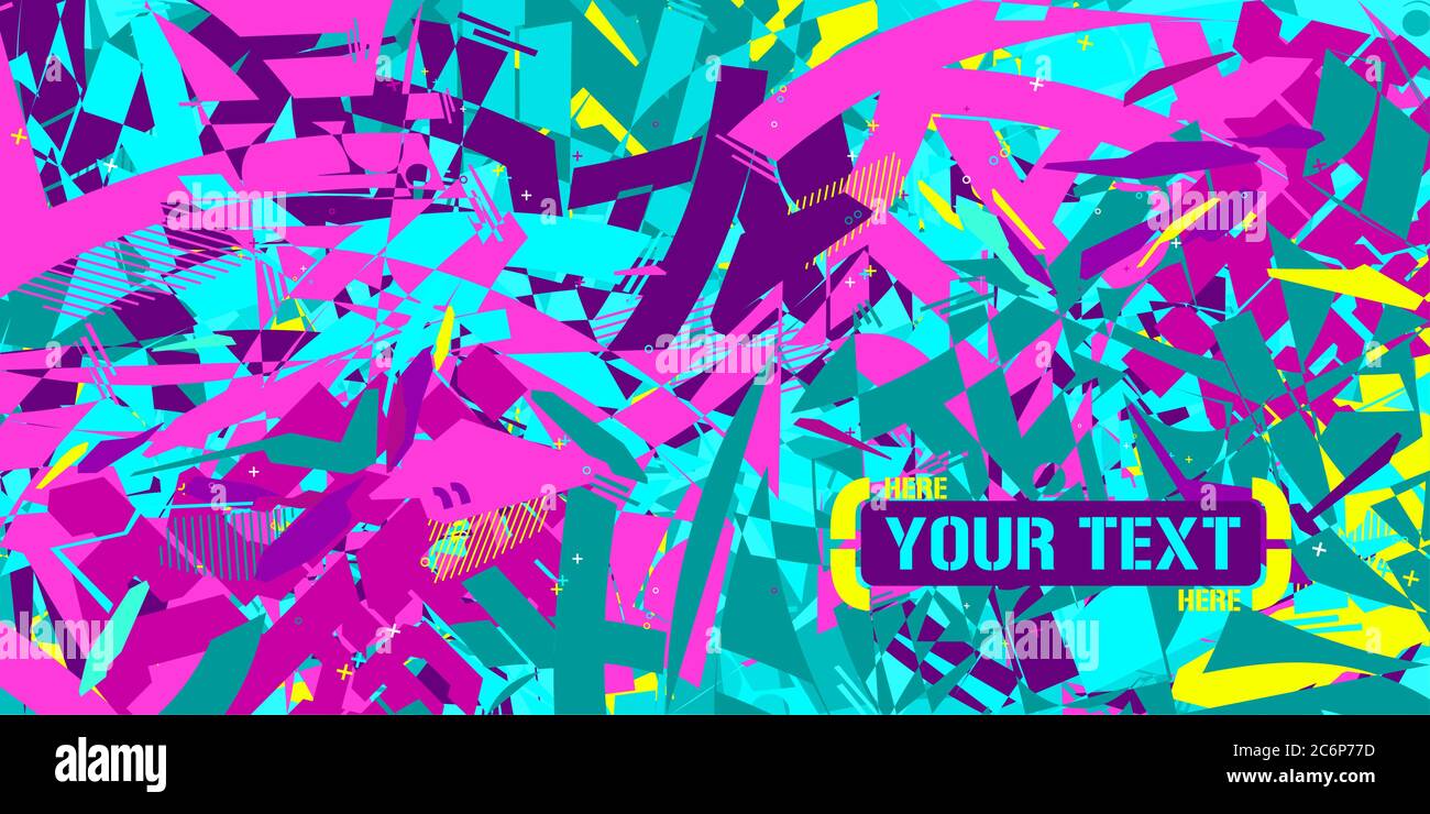 Abstract Pattern Vector Illustration Geometric Background Art Stock Vector Image And Art Alamy