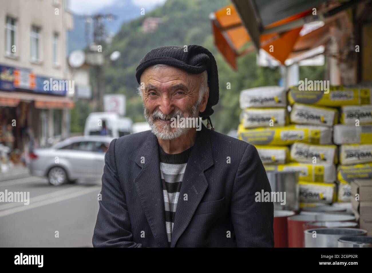 Mature turkish man happy hi-res stock photography and images - Alamy