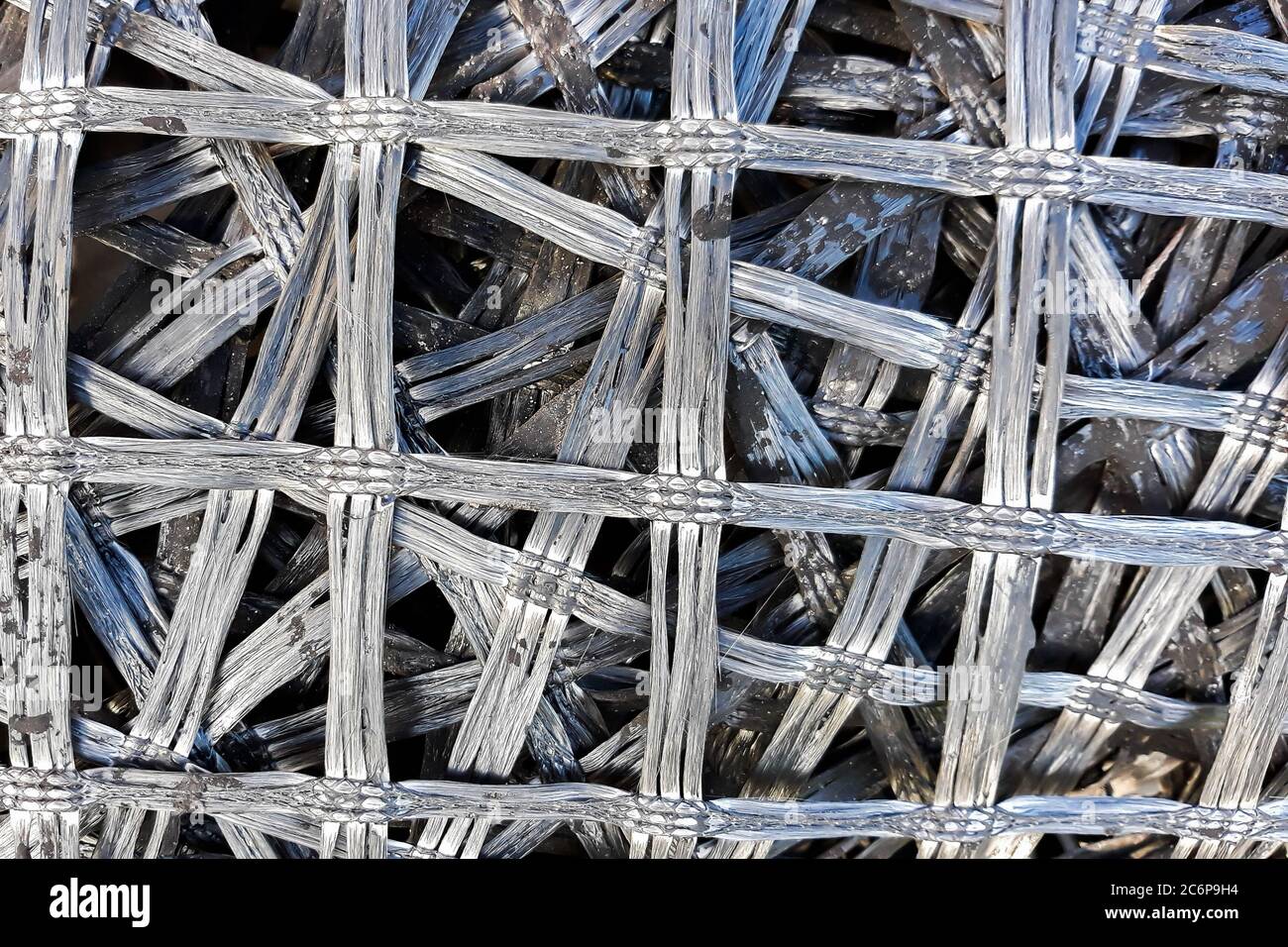 Texture of a construction rubber mesh closeup Stock Photo - Alamy