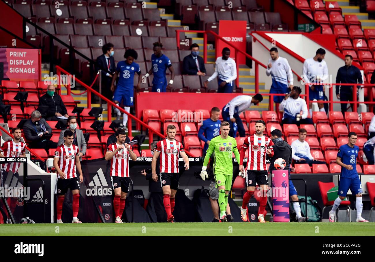 Chelsea walk out tunnel hi-res stock photography and images - Alamy