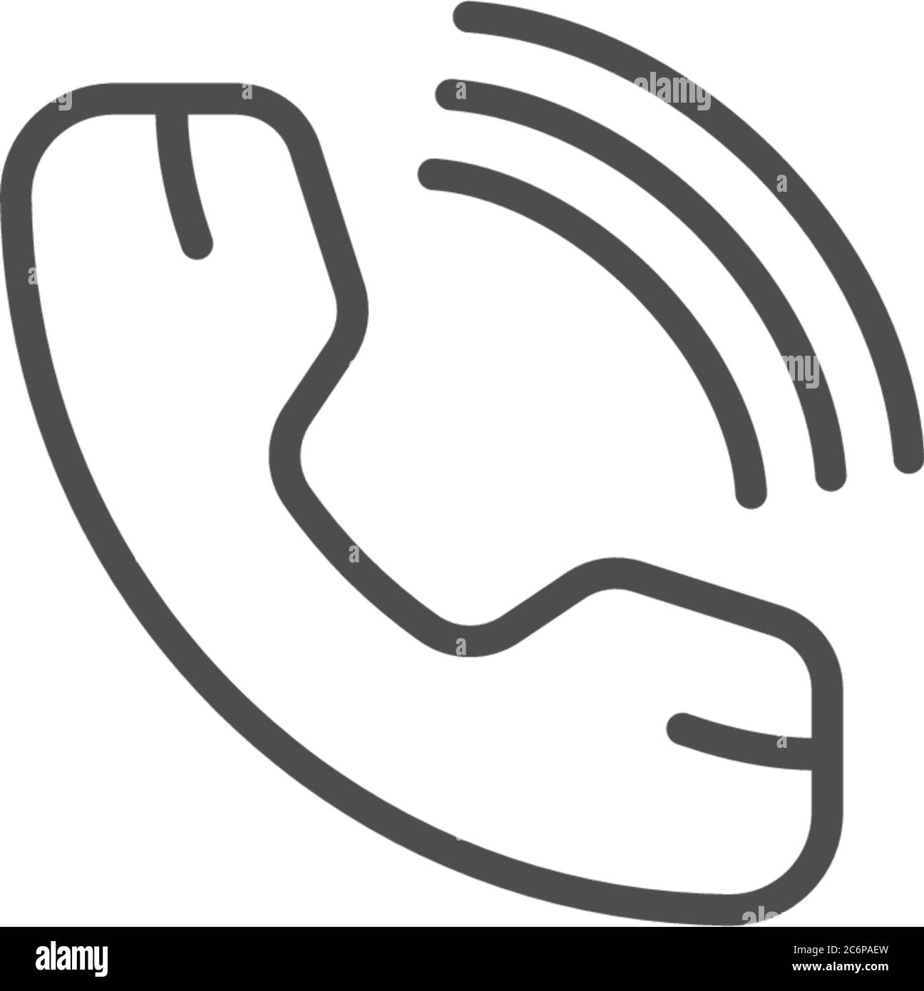 Phone call icon logo vector template Stock Vector Image & Art - Alamy