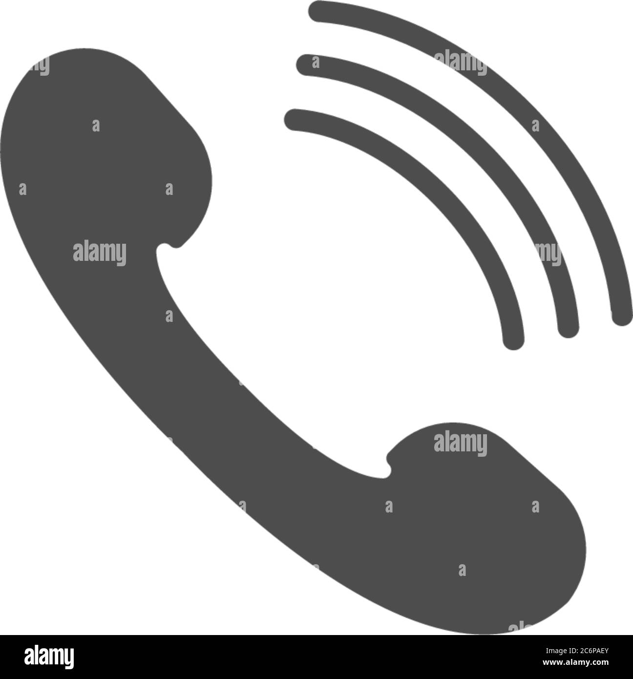 Phone call icon logo vector template Stock Vector Image & Art - Alamy