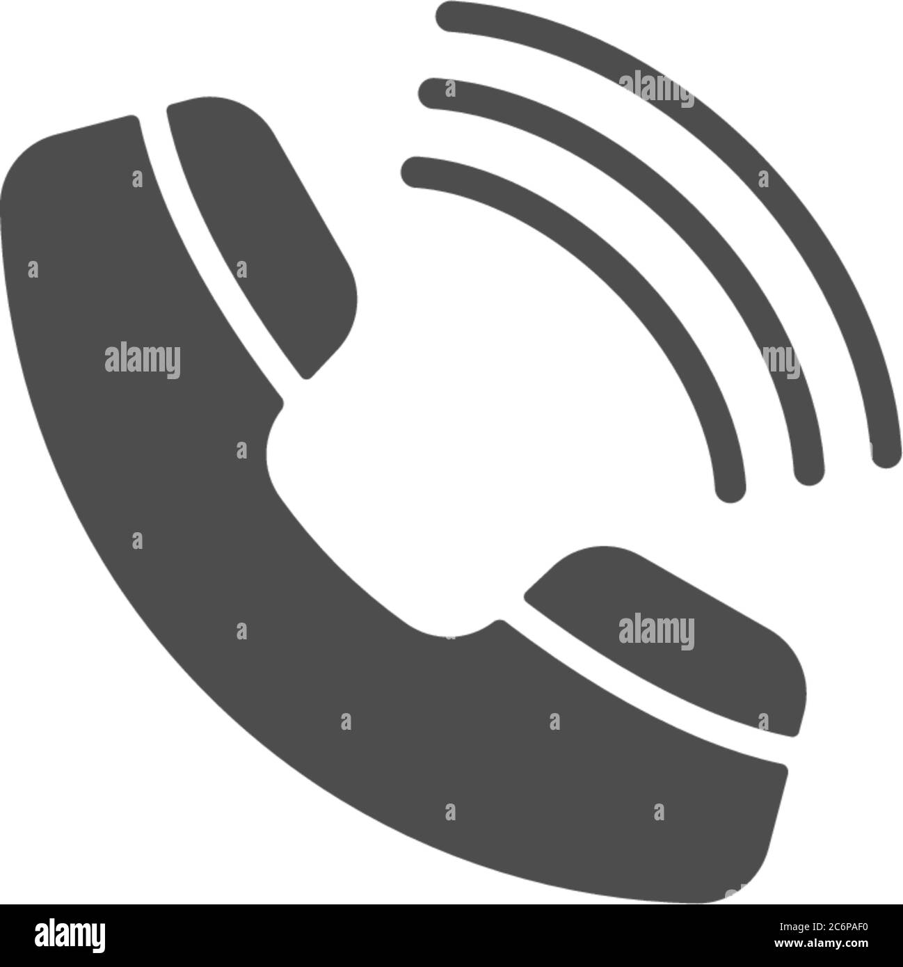 Phone call icon logo vector template Stock Vector Image & Art - Alamy