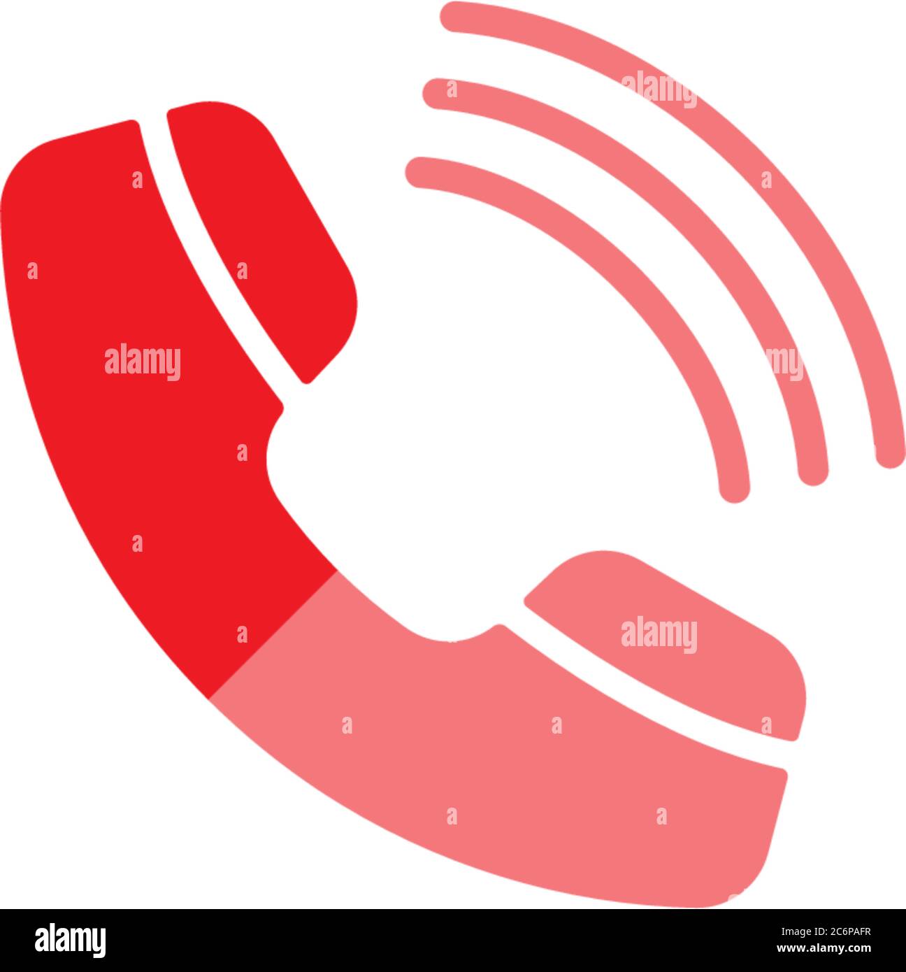 Phone call icon logo vector template Stock Vector Image & Art - Alamy