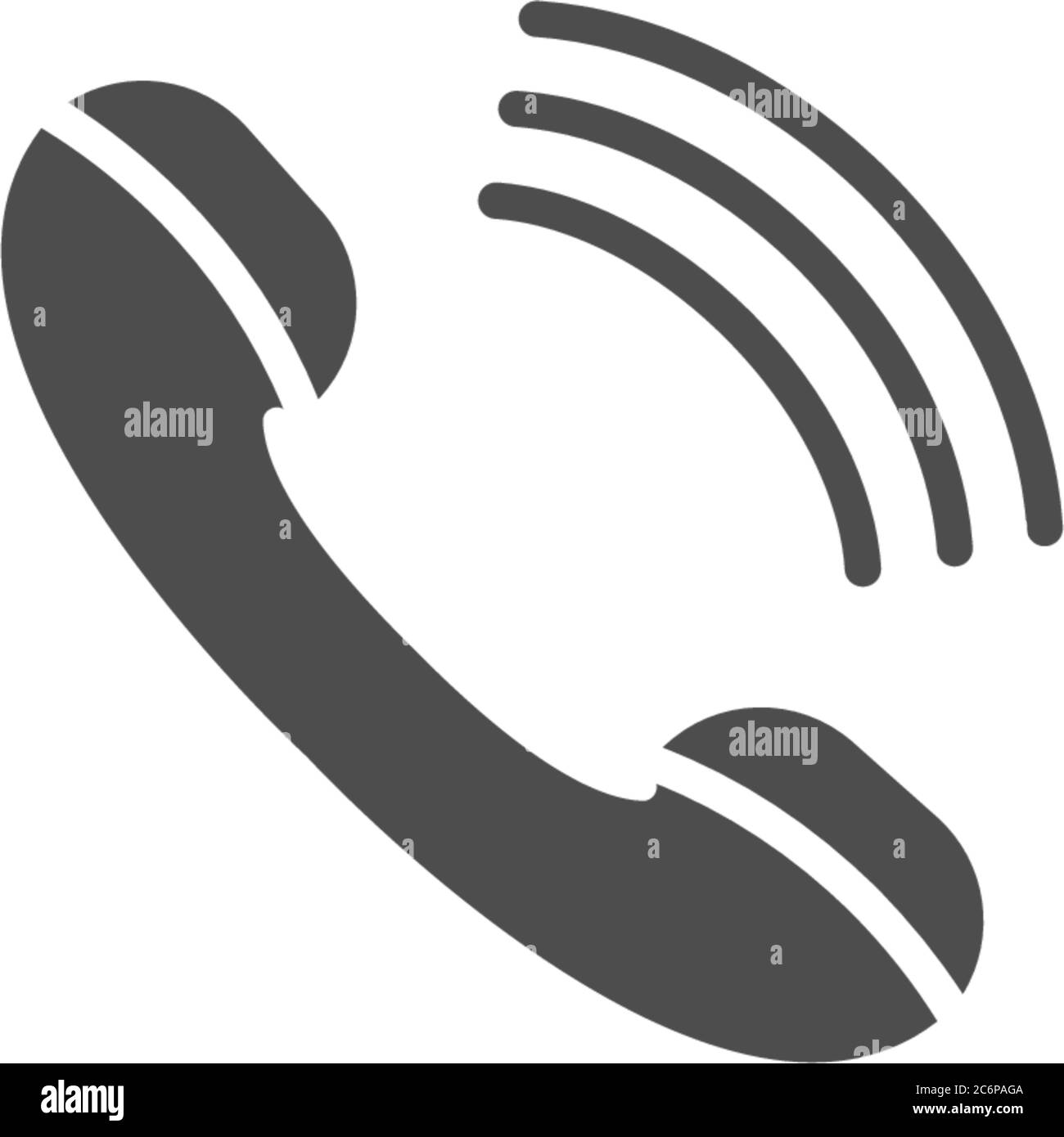 Phone call icon logo vector template Stock Vector Image & Art - Alamy