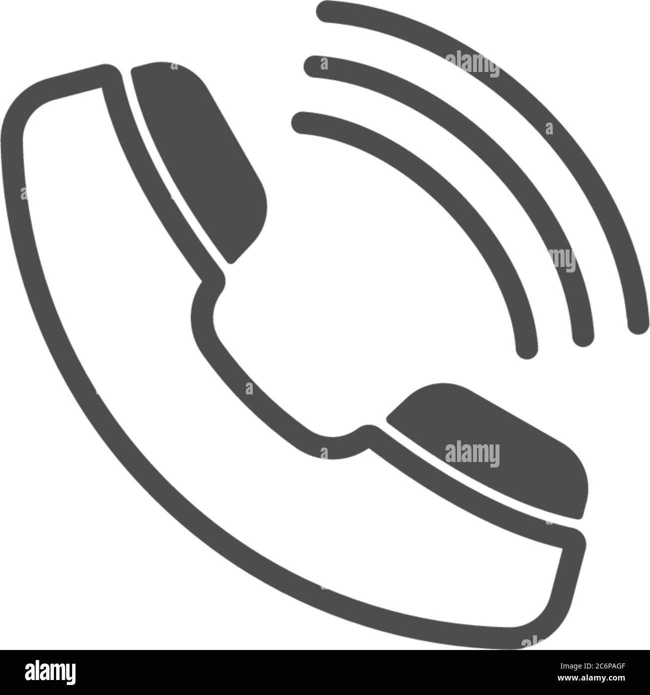 Phone call icon logo vector template Stock Vector Image & Art - Alamy