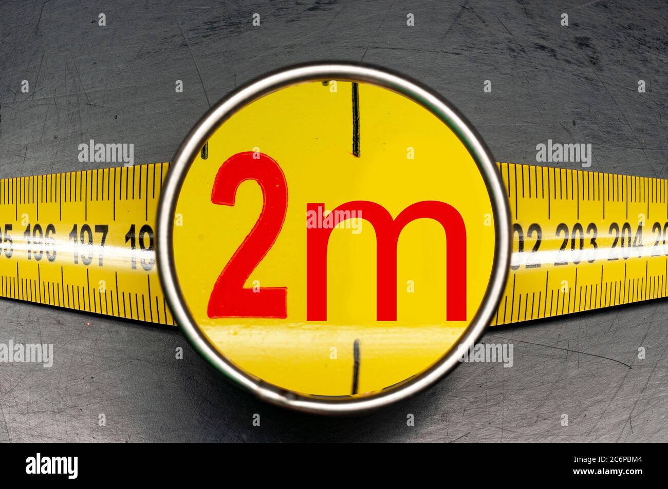 Two meter rule hi-res stock photography and images - Alamy