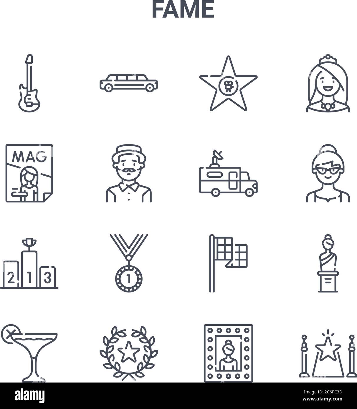 Hall of fame flag Stock Vector Images - Alamy