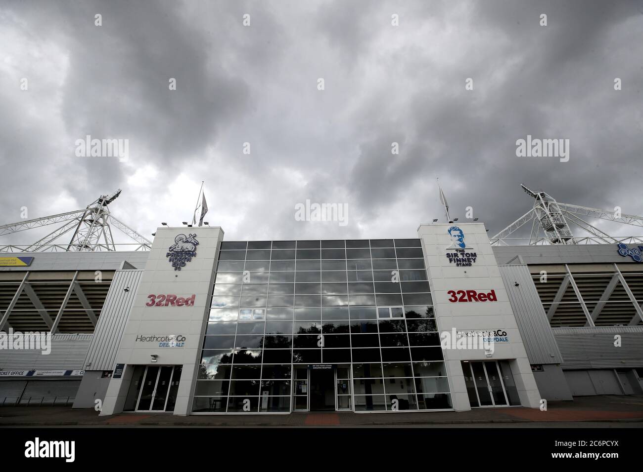 A general view of Deepdale Stadium, Preston Stock Photo - Alamy