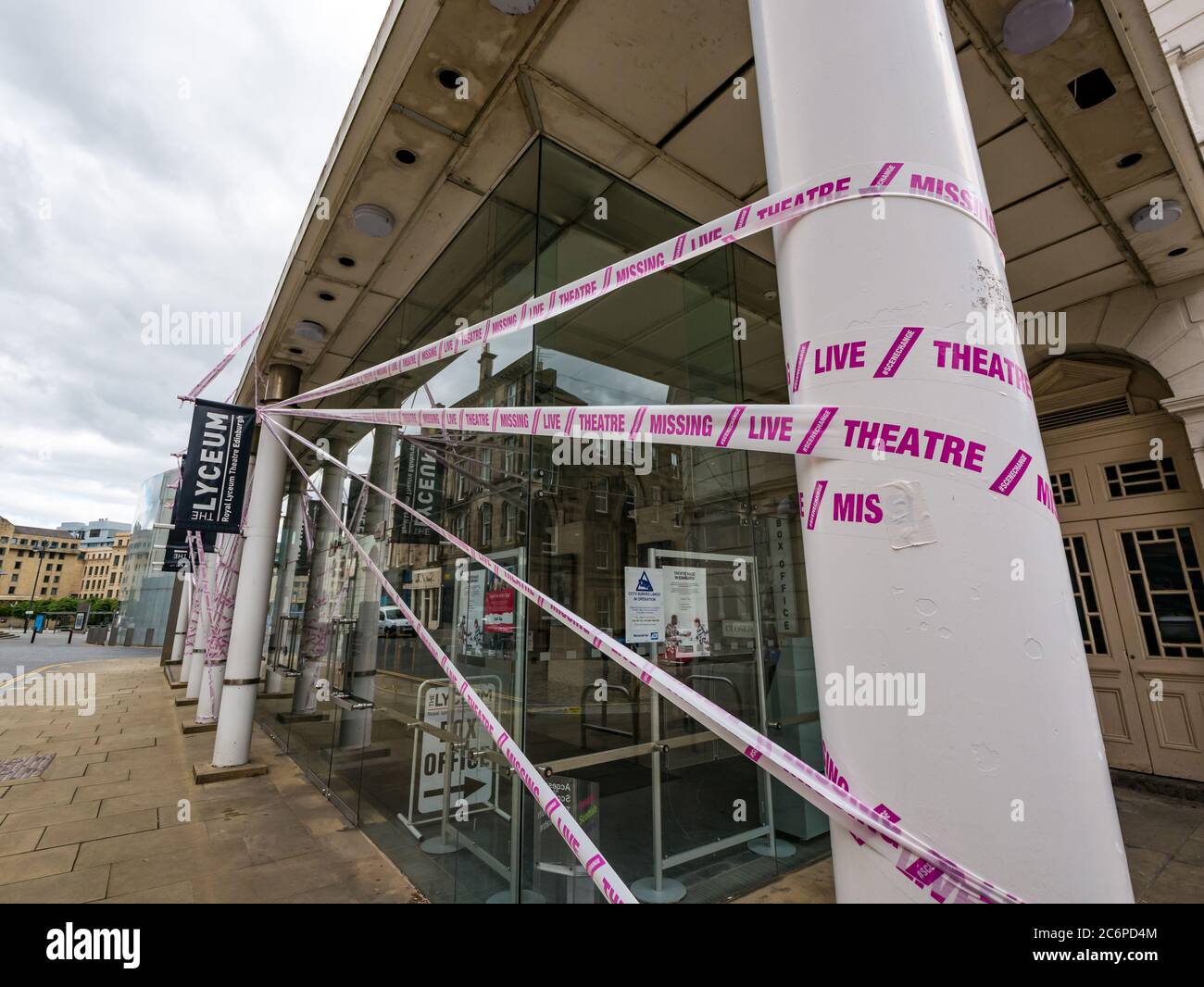 Taped barrier hi-res stock photography and images - Alamy