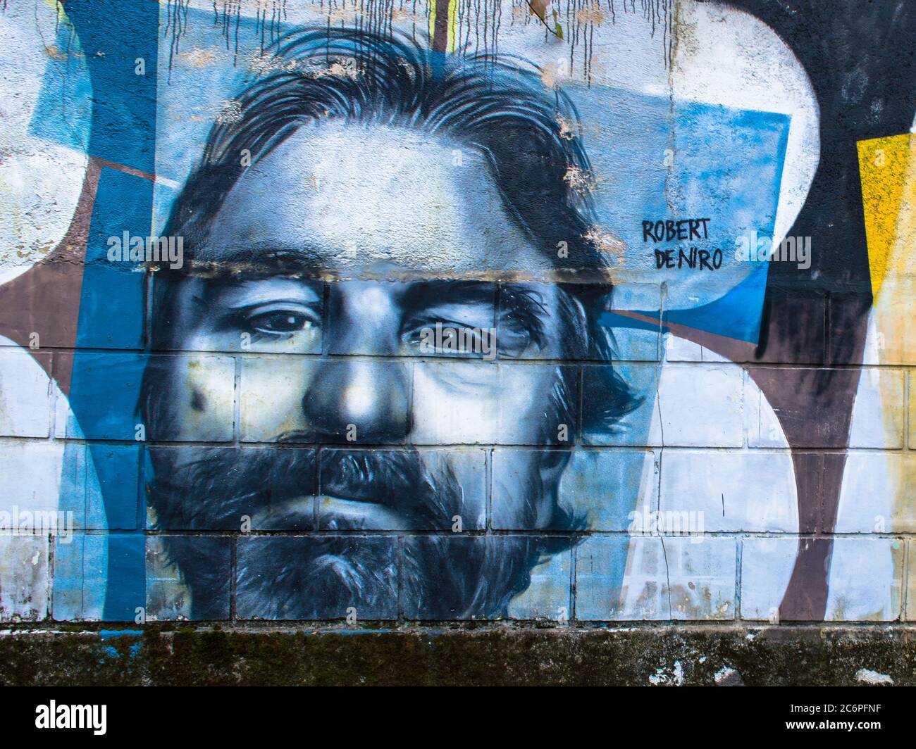 Opatija, Croatia - February 9, 2019: Wall of famous in Opatija, Croatia ...