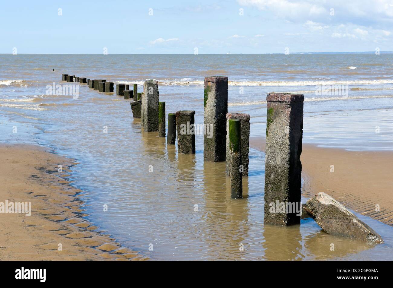 Berrow Beach, Somerset, England Stock Photo - Alamy
