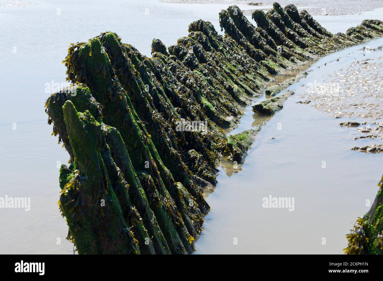 SS Nornan, Berrow Beach, Somerset, England Stock Photo - Alamy