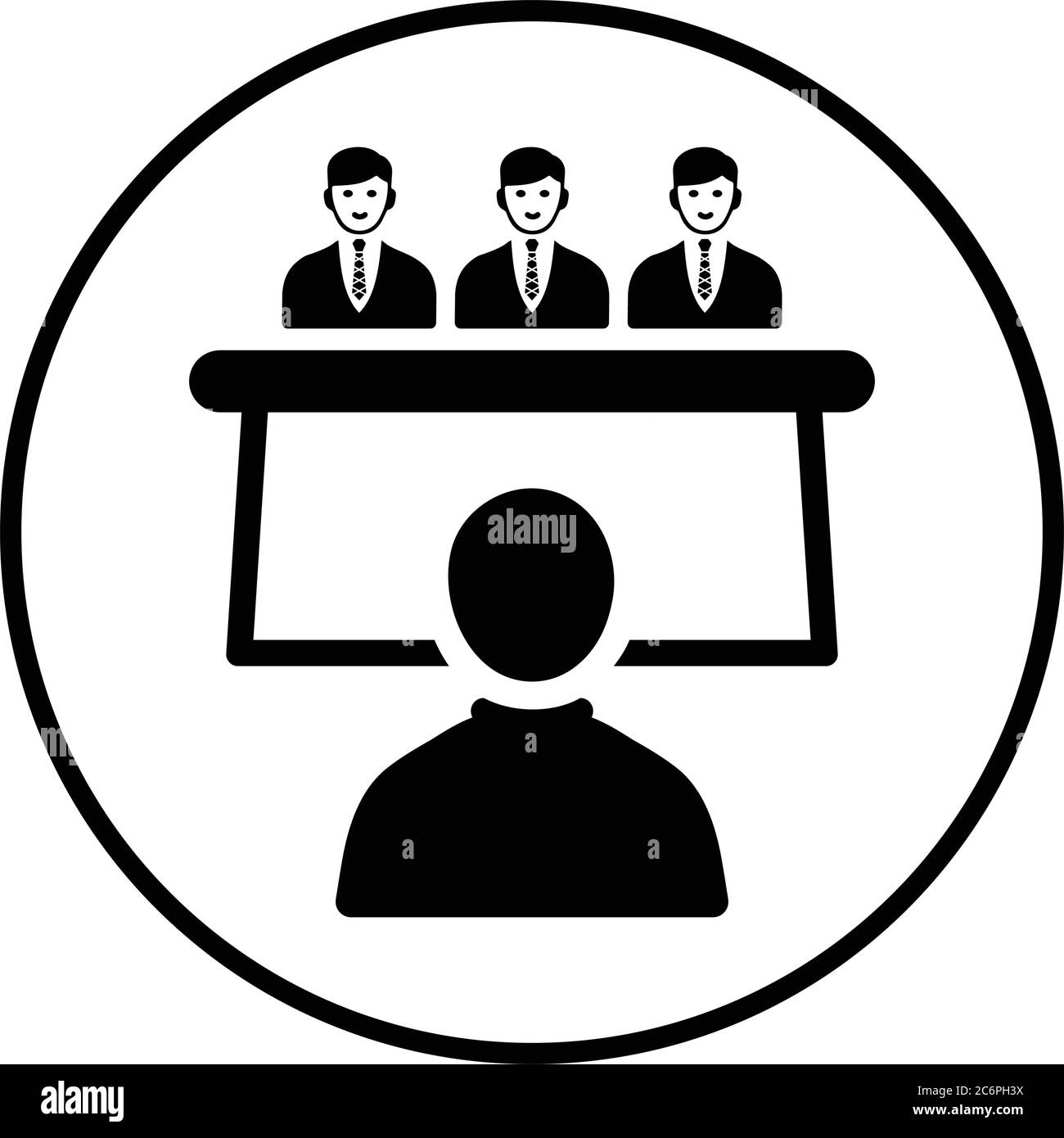 Business interview icon. Beautiful, meticulously designed icon. Well ...