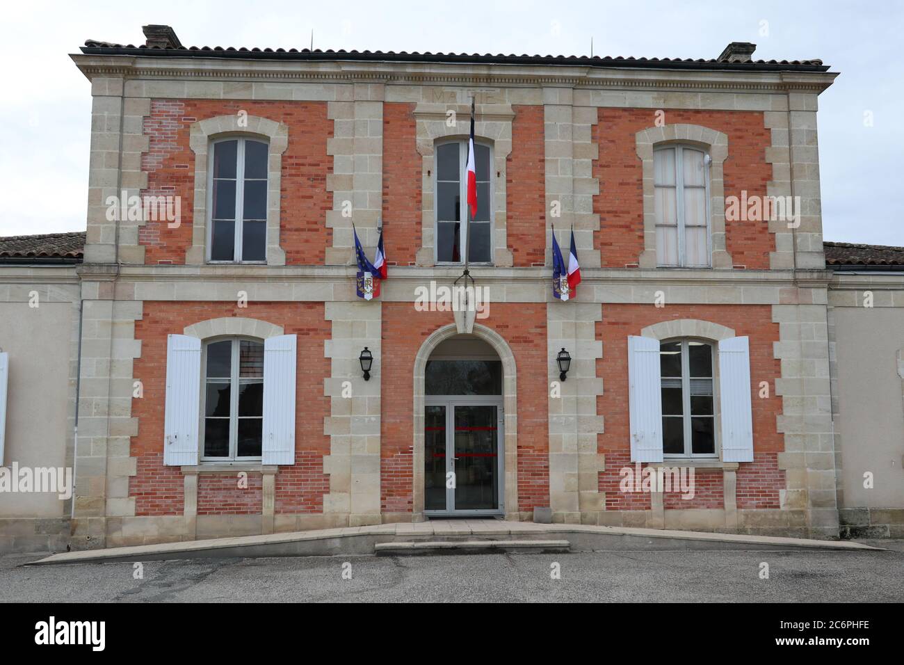 mairie means city hall in french Stock Photo - Alamy