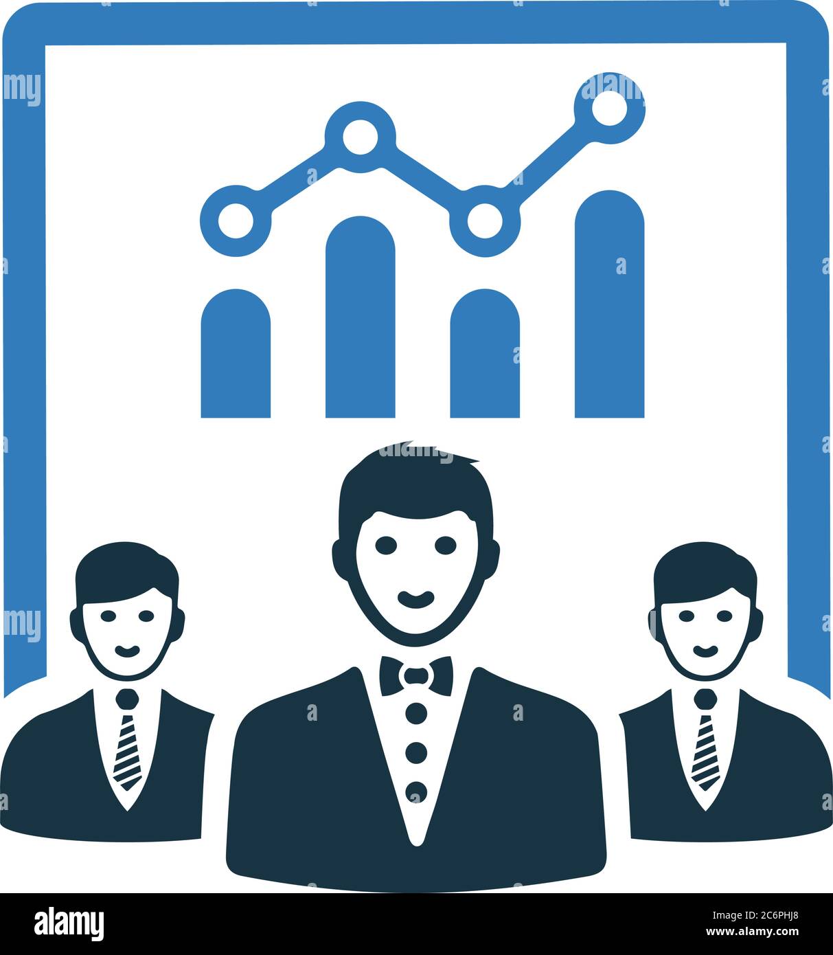 Business Presentation Icon. Beautiful design and fully editable vector ...