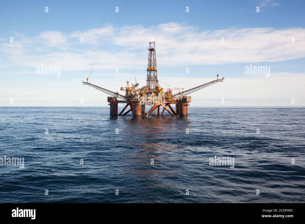 Jack up offshore drilling platform hi-res stock photography and images ...