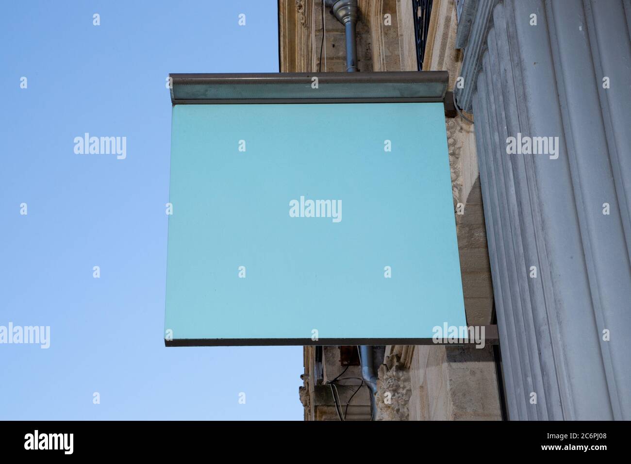 Shop store sign signpost banner hi-res stock photography and images - Alamy