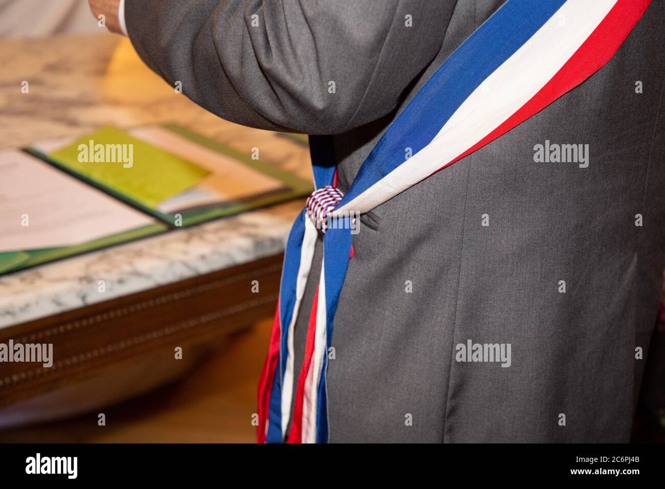 Tricolour sash hi-res stock photography and images - Alamy