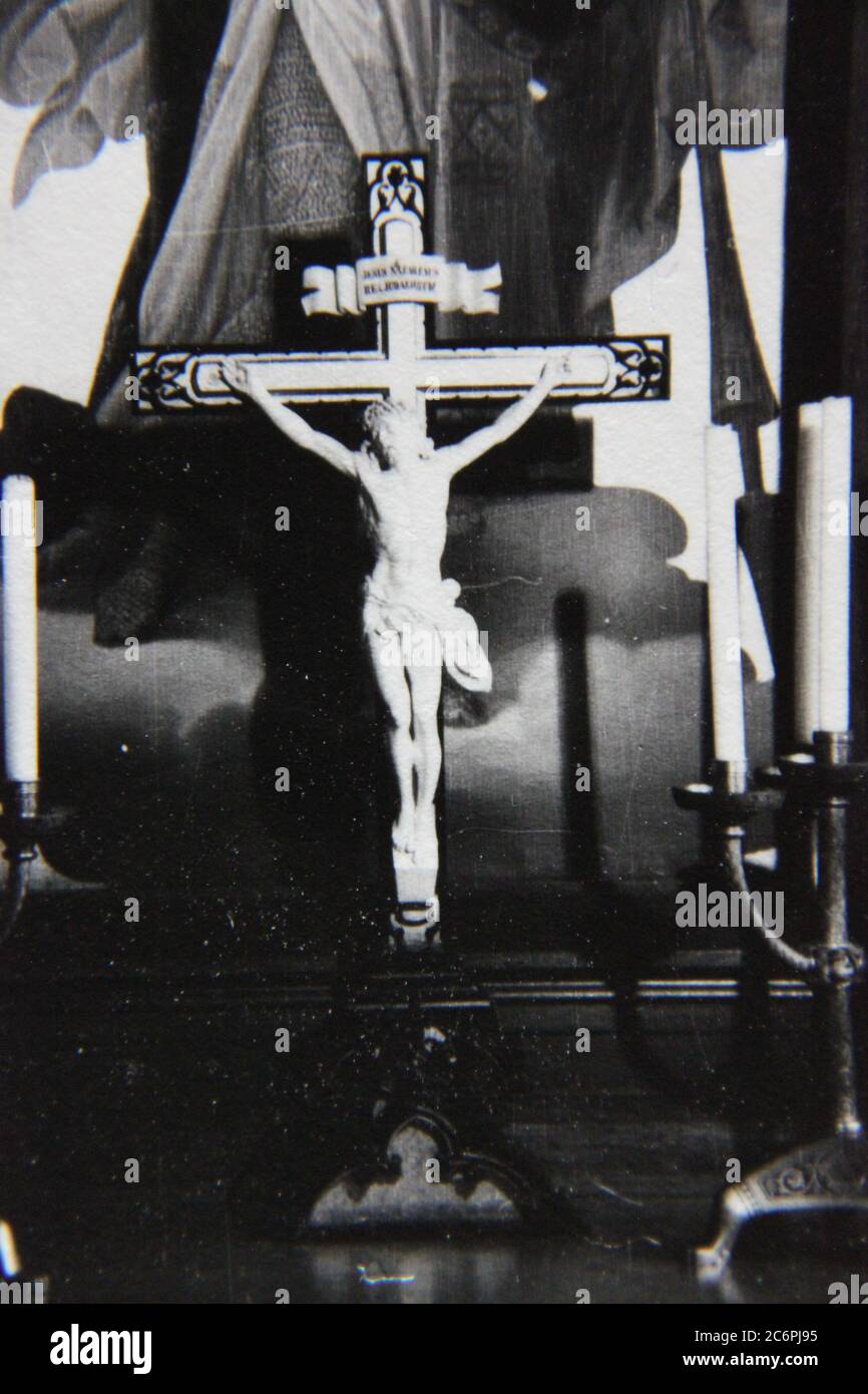 Fine 70s vintage black and white lifestyle photography o fa Christian ...