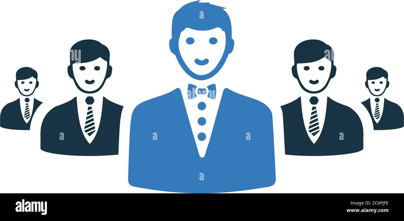 Team Leader Icon / business leadership. Beautiful design and fully ...