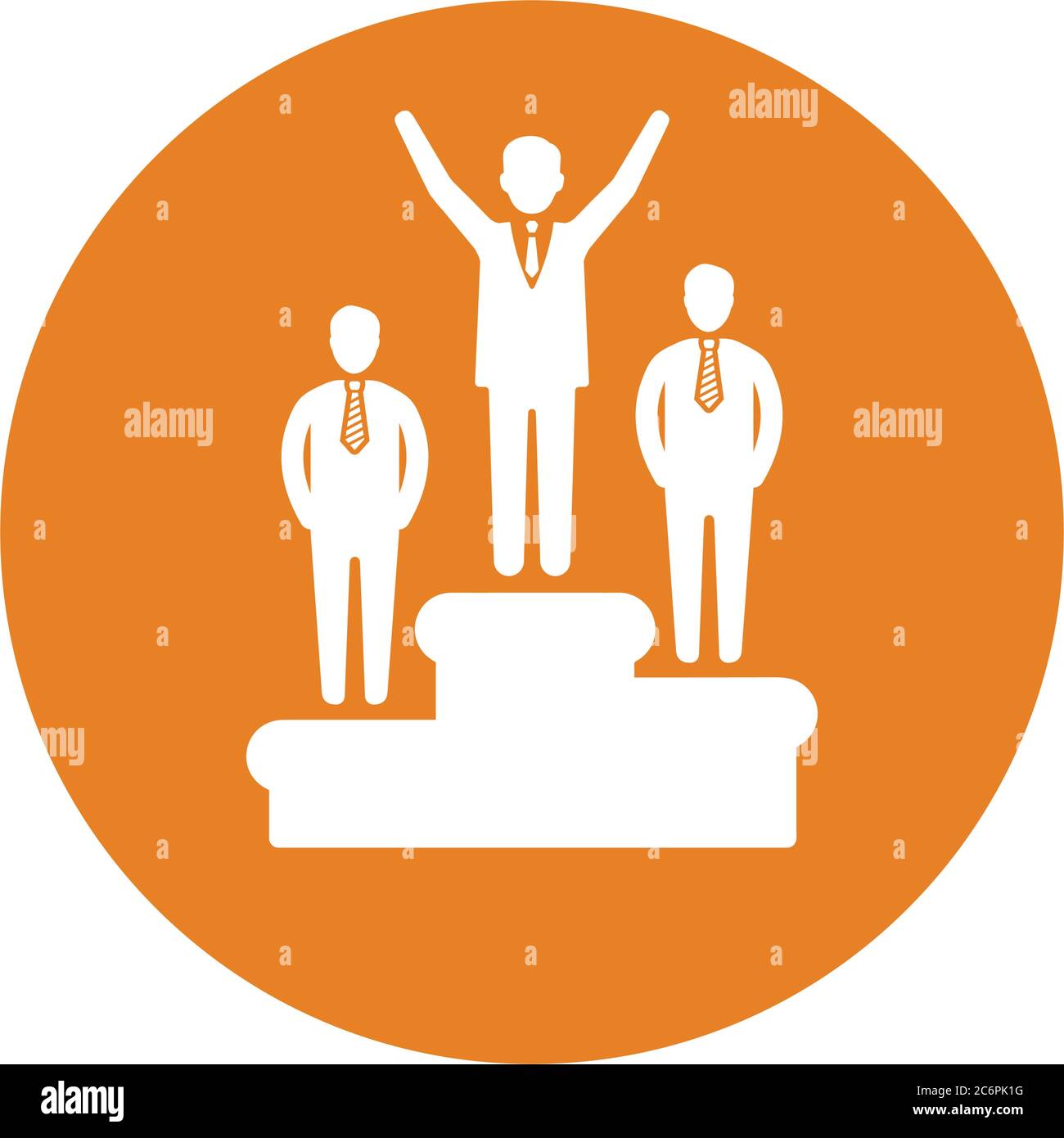 Business success icon. Use for commercial, print media, web or any type ...