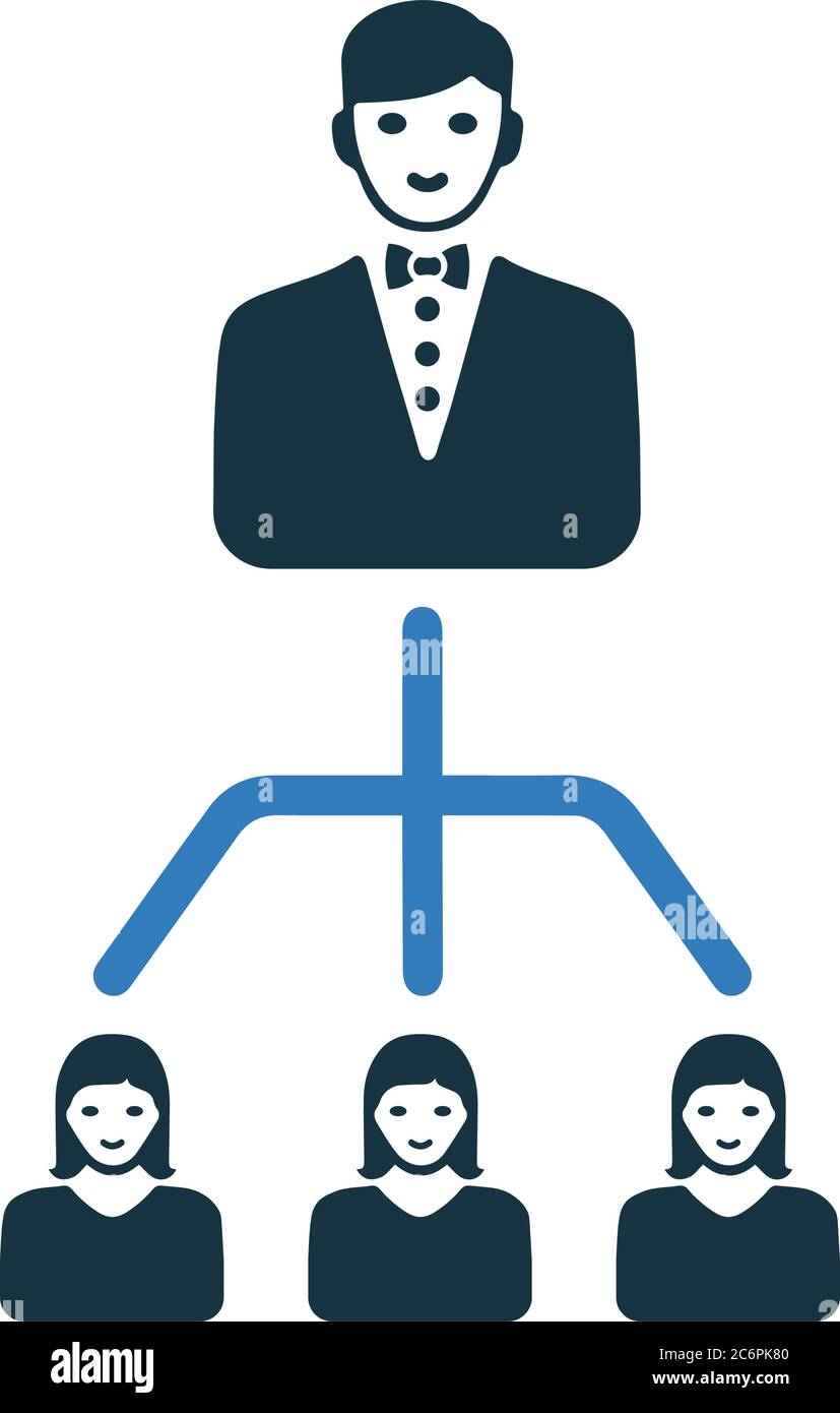 Hierarchy icon design. Use for commercial, print media, web or any type ...