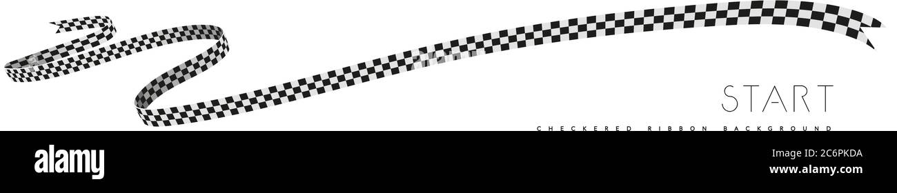 Checkerboard ribbon hi-res stock photography and images - Alamy