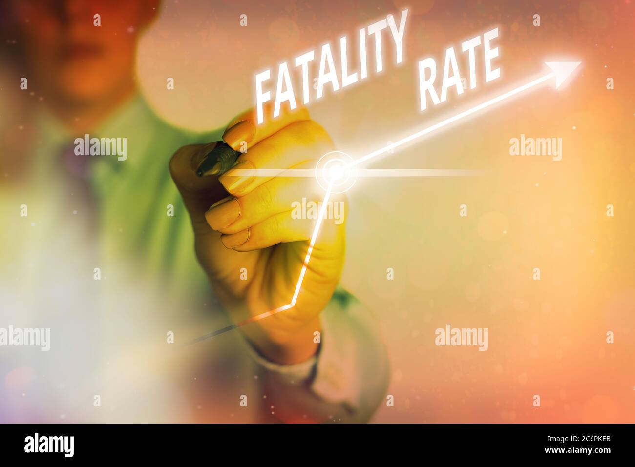 Word writing text Fatality Rate. Business photo showcasing calculated ...
