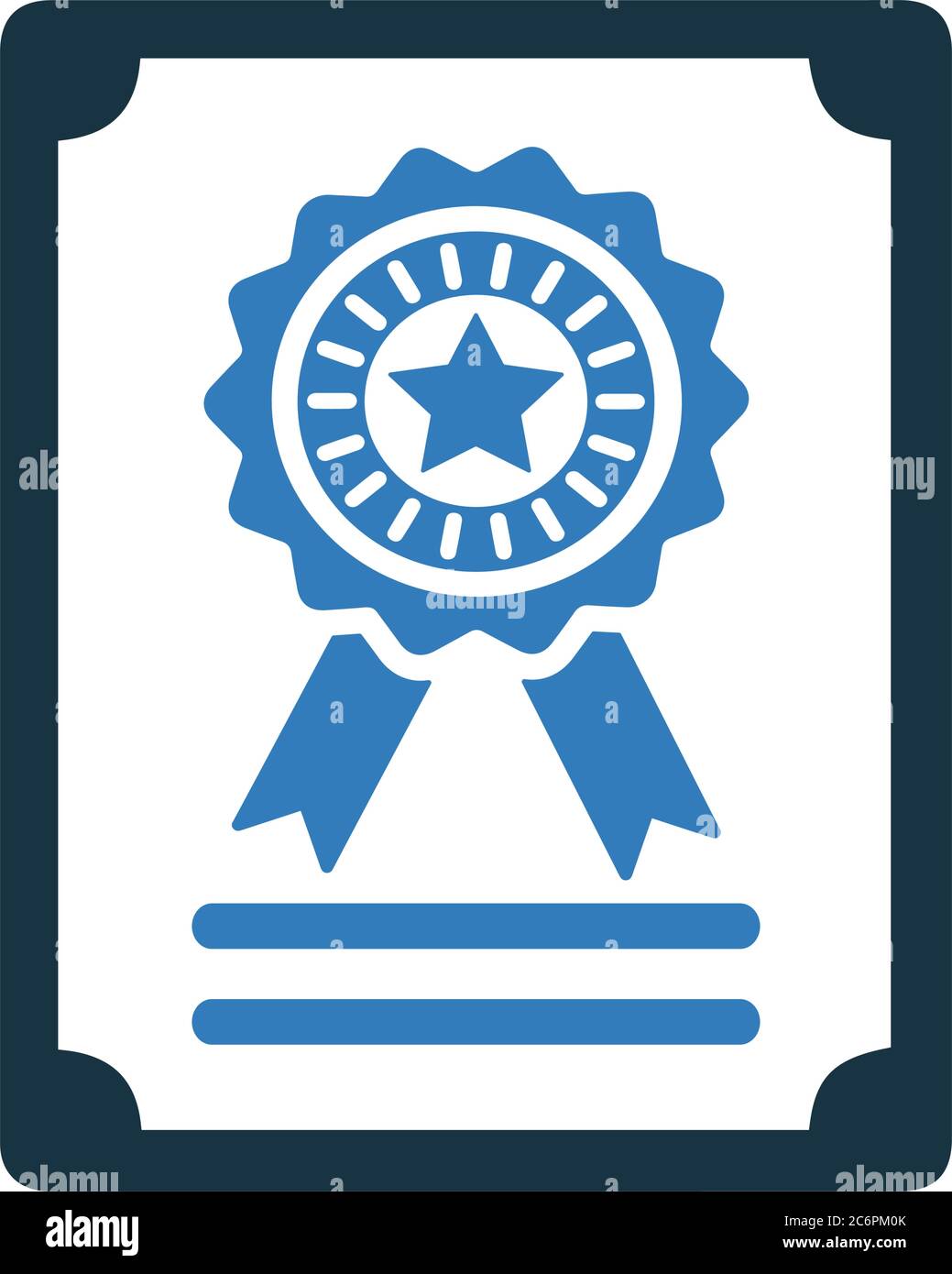 Certificate Ribbon Icon