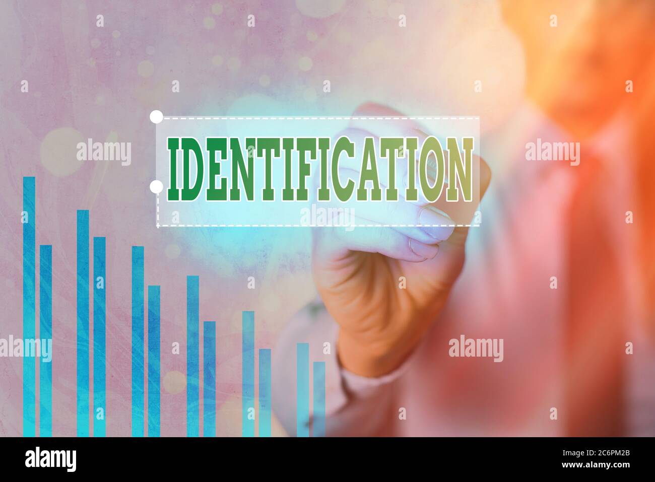 Text Sign Showing Identification Business Photo Showcasing An Action Or Procedure To Identify