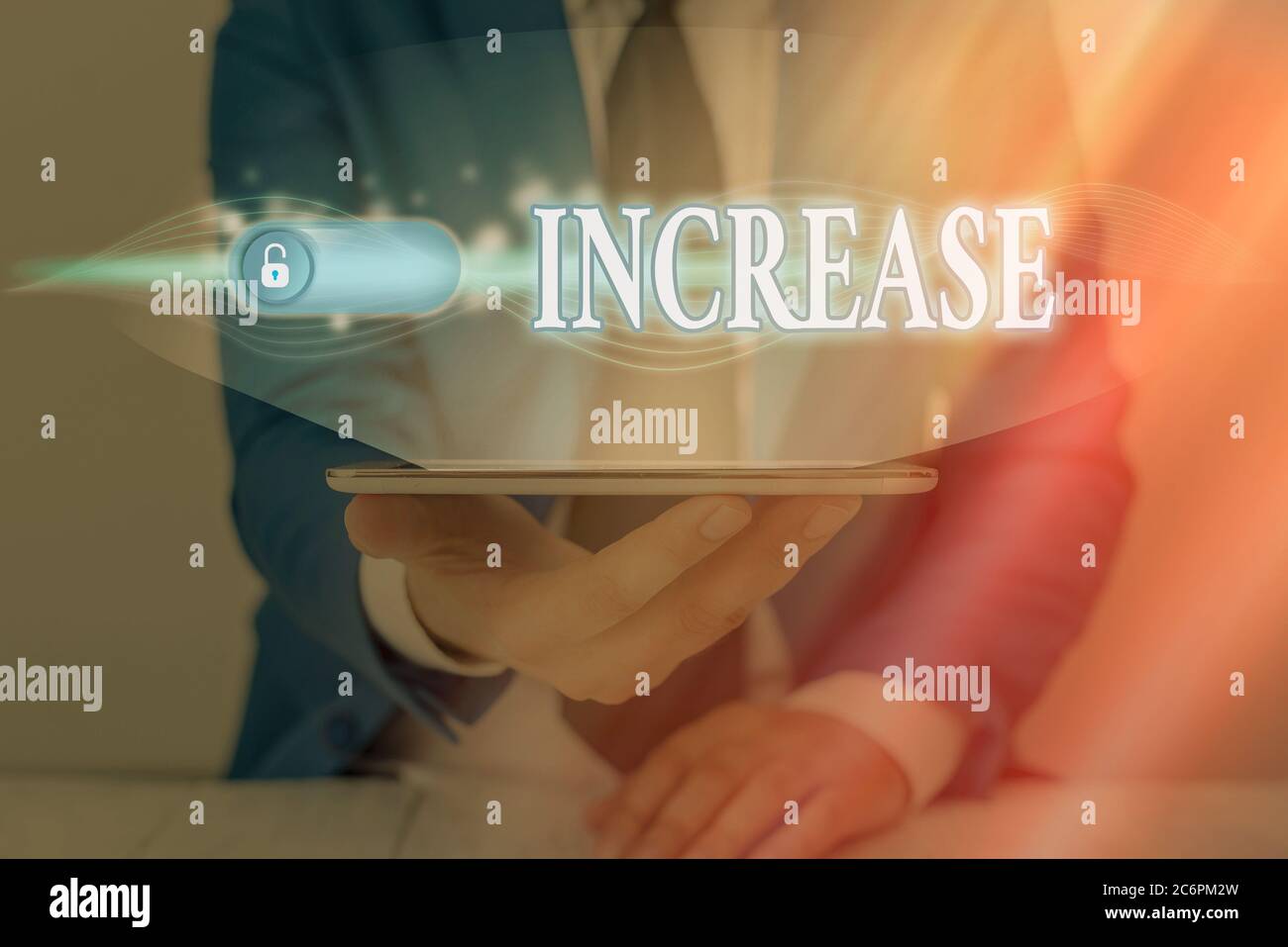 Handwriting text Increase. Conceptual photo the act of getting bigger ...