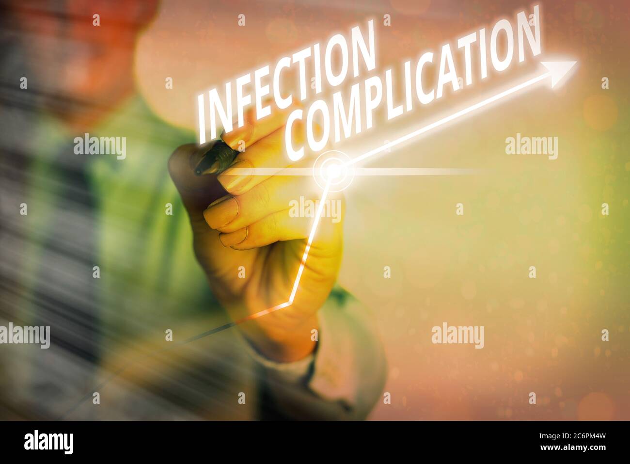 Word writing text Infection Complication. Business photo showcasing ...