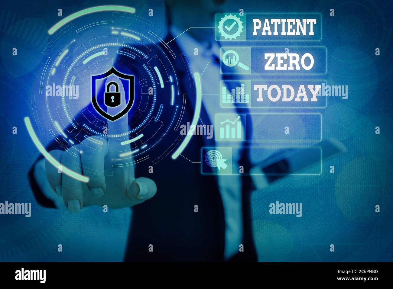 Conceptual hand writing showing Patient Zero. Concept meaning primary ...