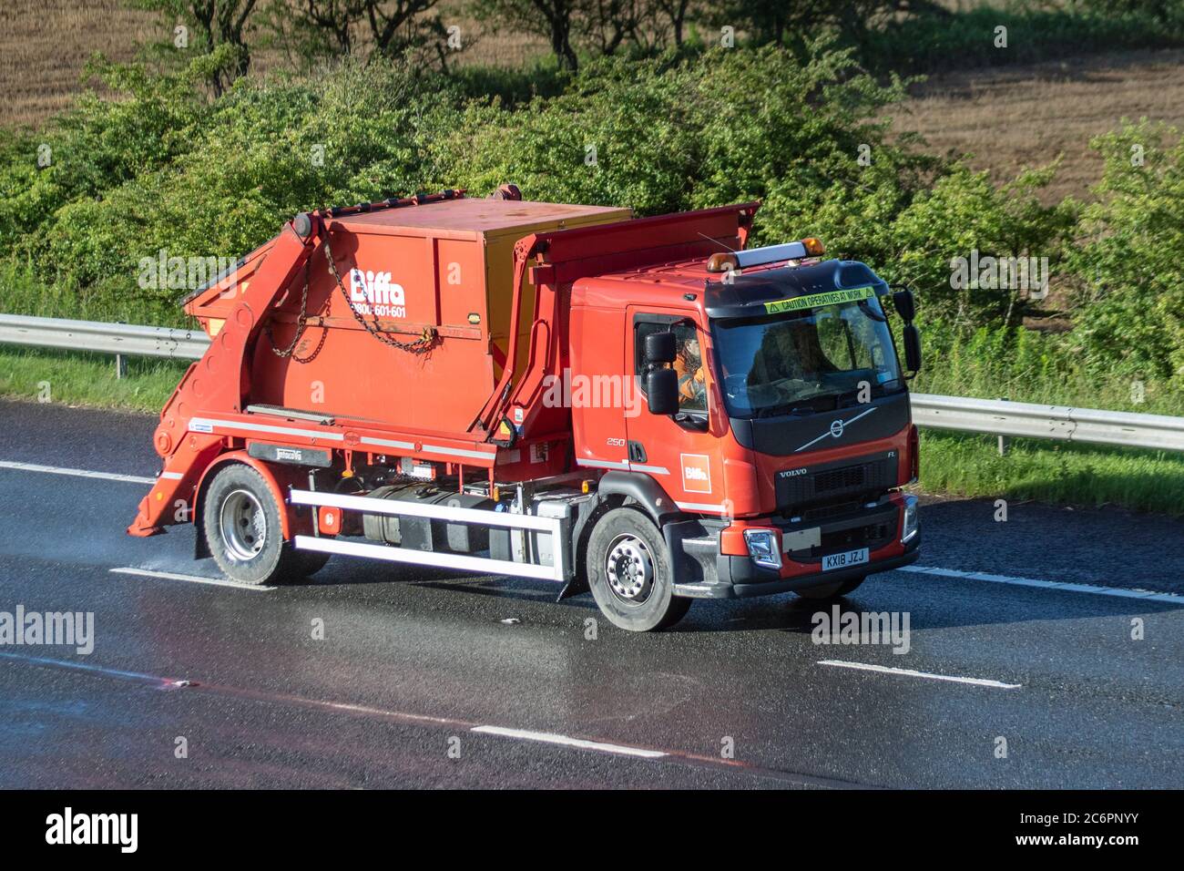 Volvo biffa truck hi-res stock photography and images - Alamy