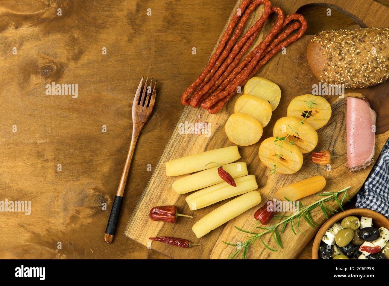 Czech smelly cheese - Olomoucke tvaruzky. Stinky cheese. Aromatic ...