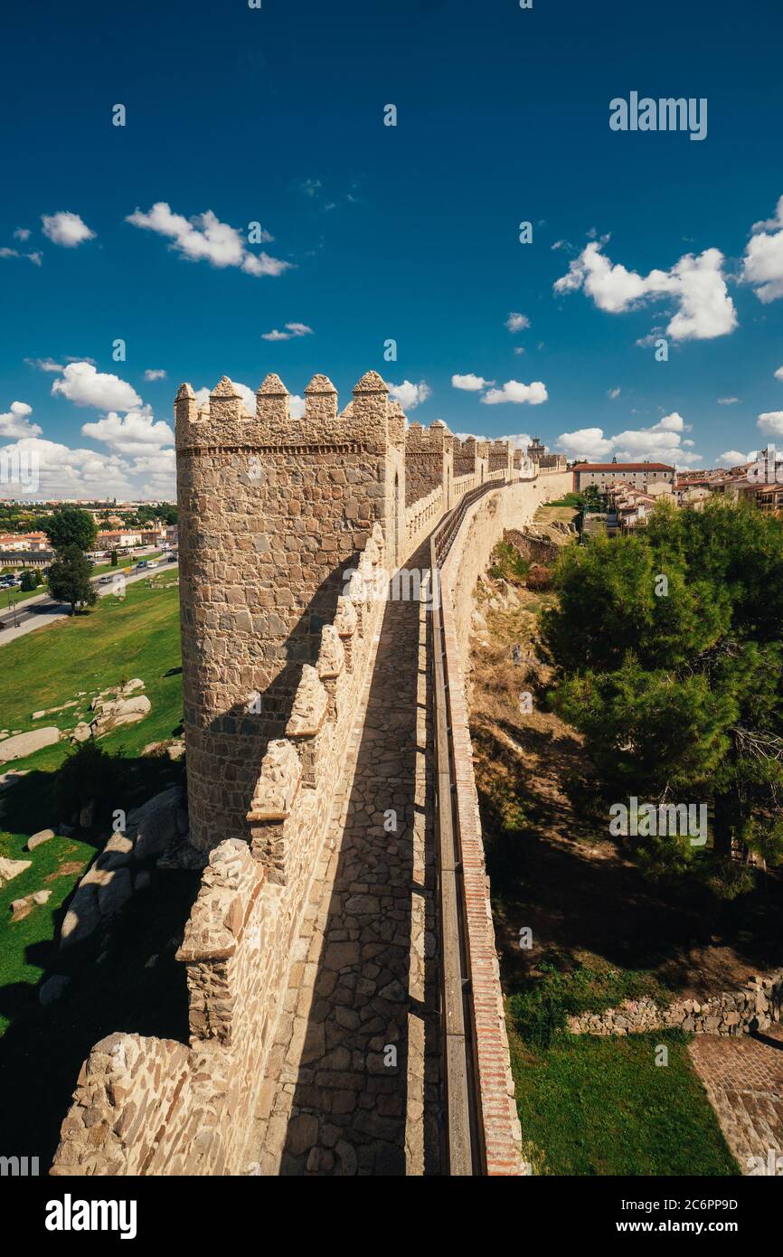 Avila castle inside view hi-res stock photography and images - Alamy