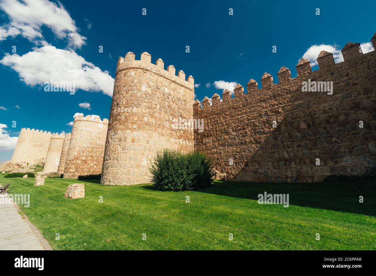 Avila castle inside view hi-res stock photography and images - Alamy