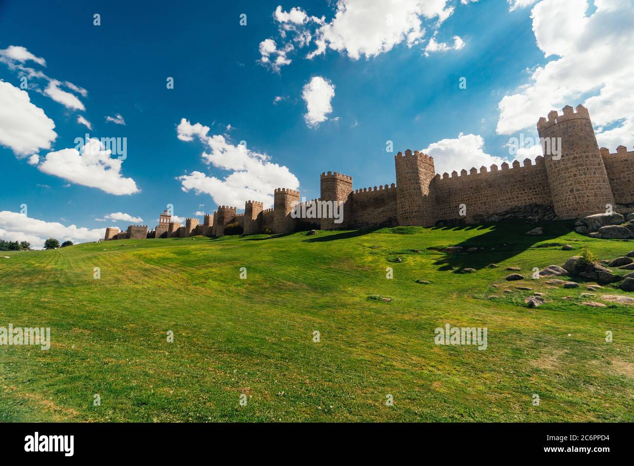 Avila castle inside view hi-res stock photography and images - Alamy