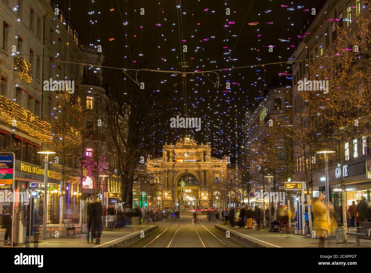 Commercial building bahnhofstrasse hi-res stock photography and images ...