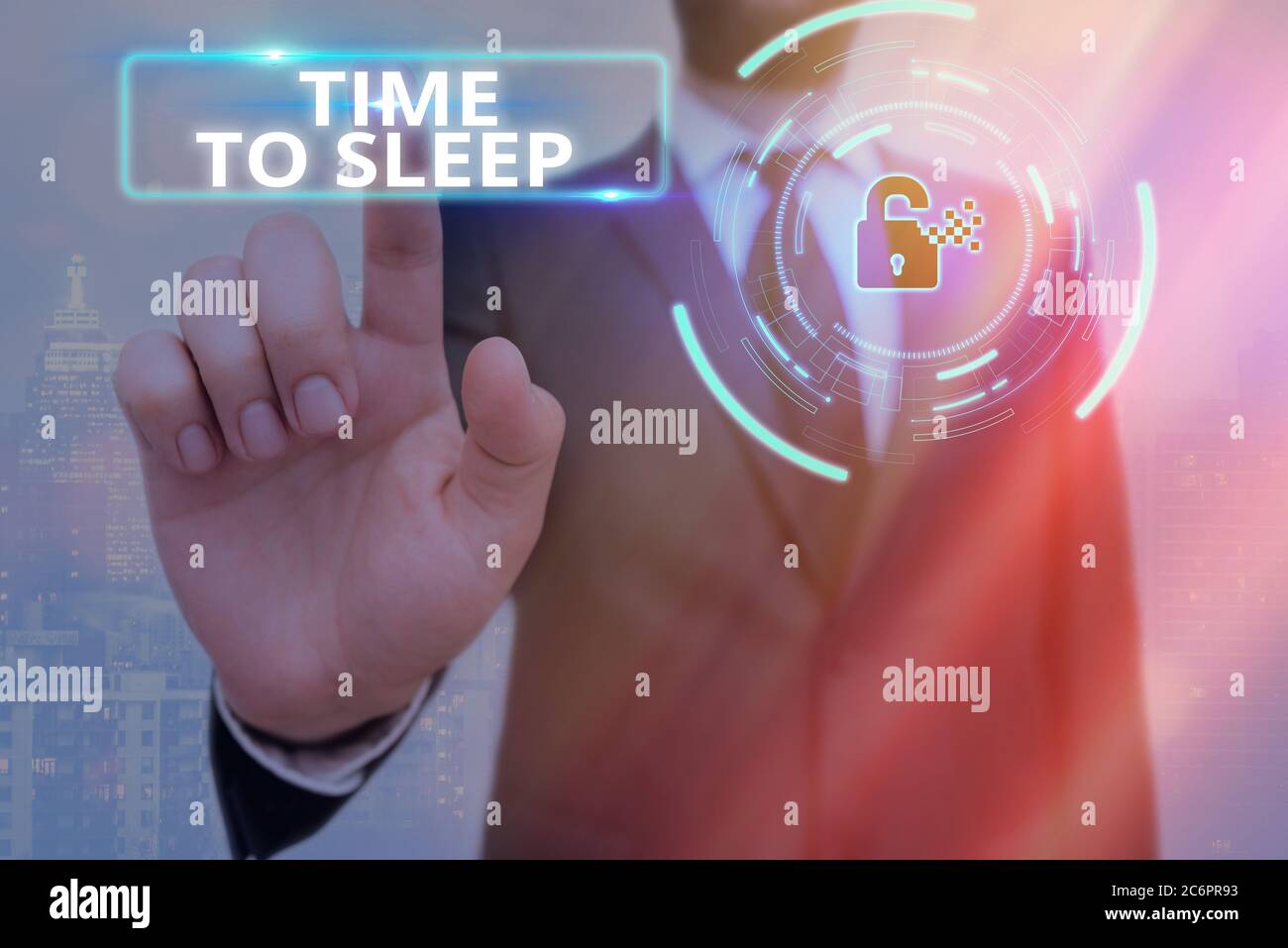 Conceptual hand writing showing Time To Sleep. Concept meaning a ...