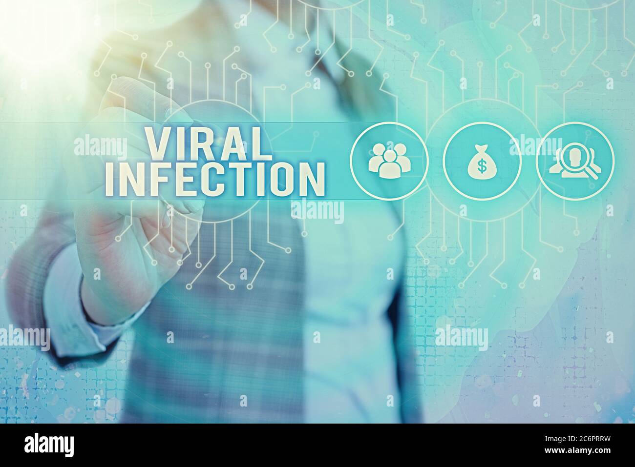 Word writing text Viral Infection. Business photo showcasing Specific ...